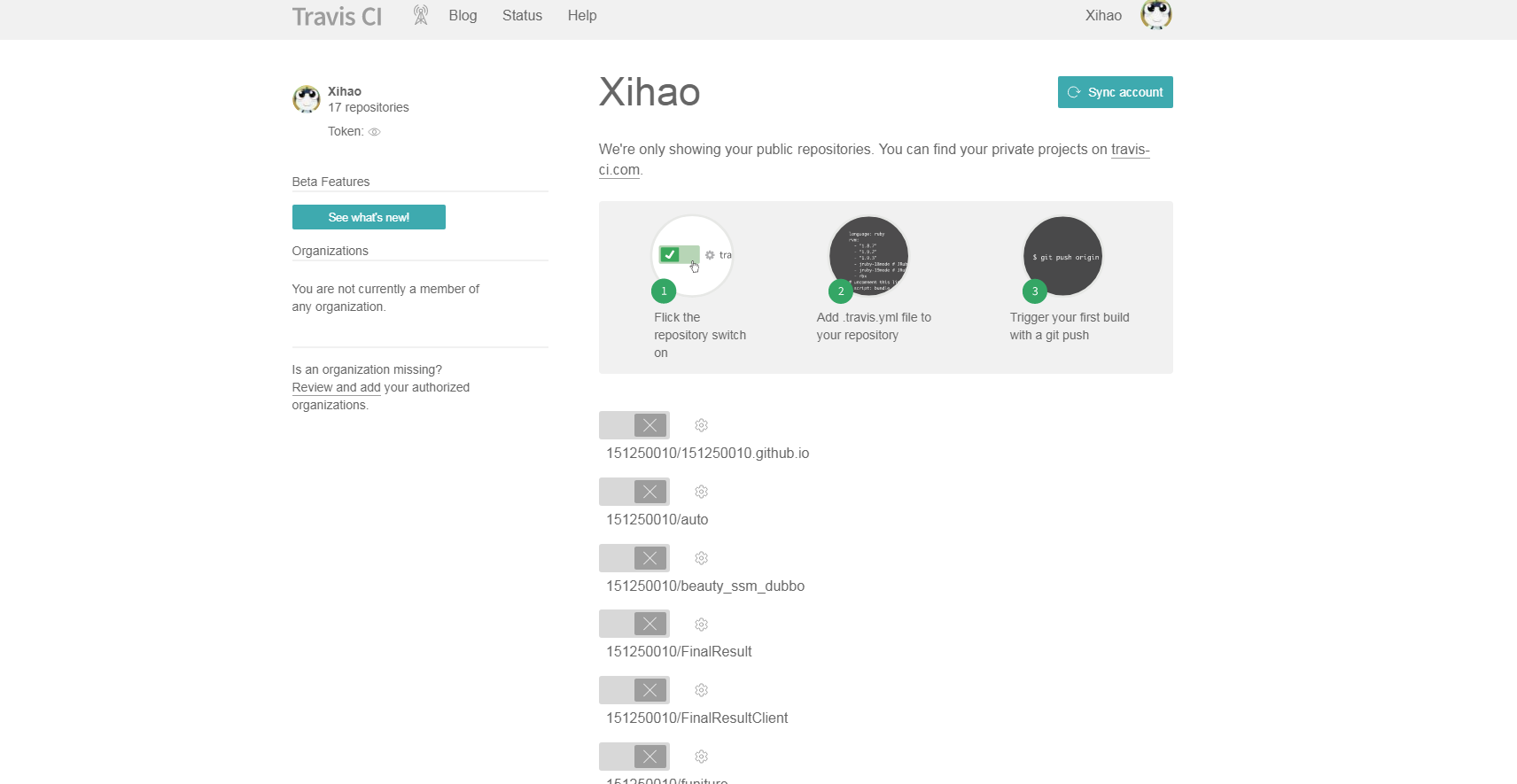 带你入门travis-ci | 曾锡豪的个人博客